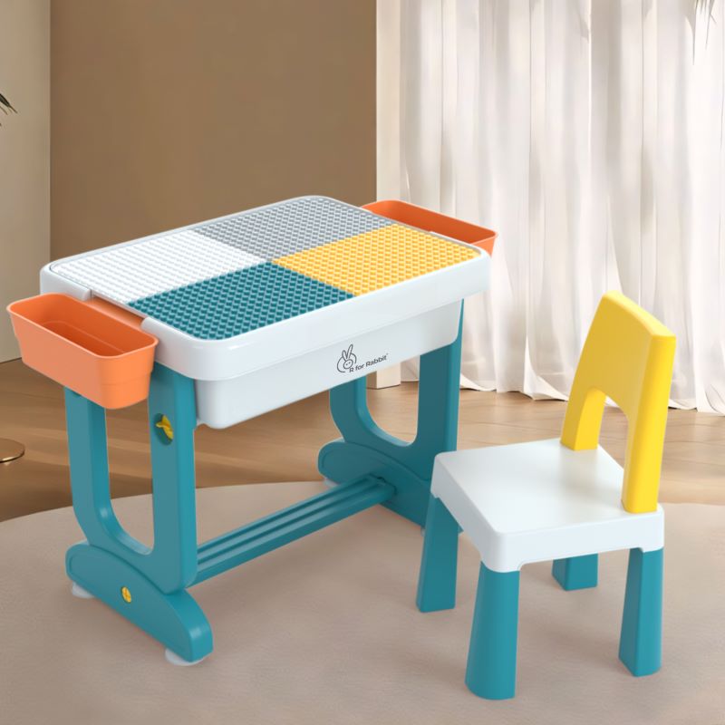 Little Genius Learner Kids Study Table Set With Chair – The Moms ...