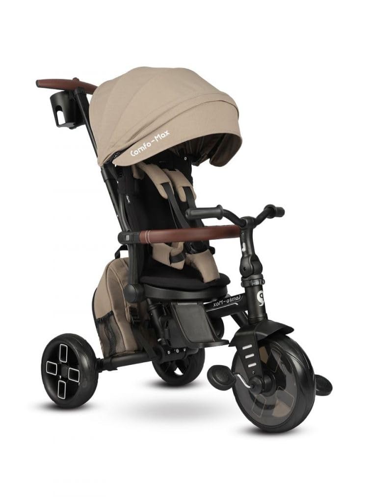 Qplay Comfo Max 7 in 1 Trike - Coffee – The Moms Darling Baby Shop