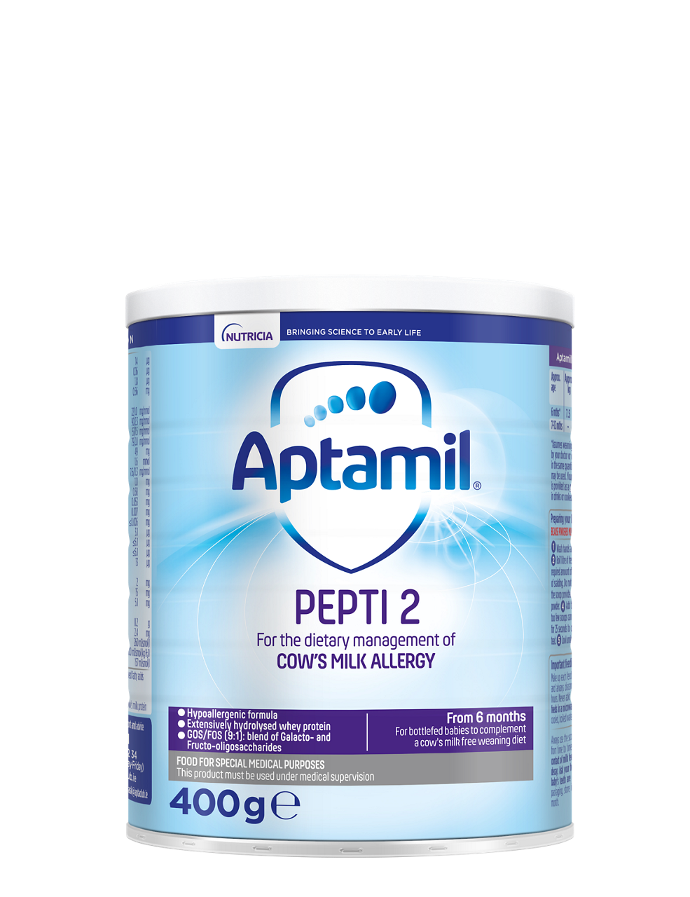 Aptamil Pepti 2 400g Tin Extensively Hydrolysed Formula – The Moms ...