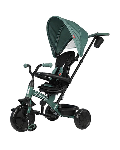 Qplay Elite Platinum 6 in 1 Trike - Green – The Moms Darling Baby Shop
