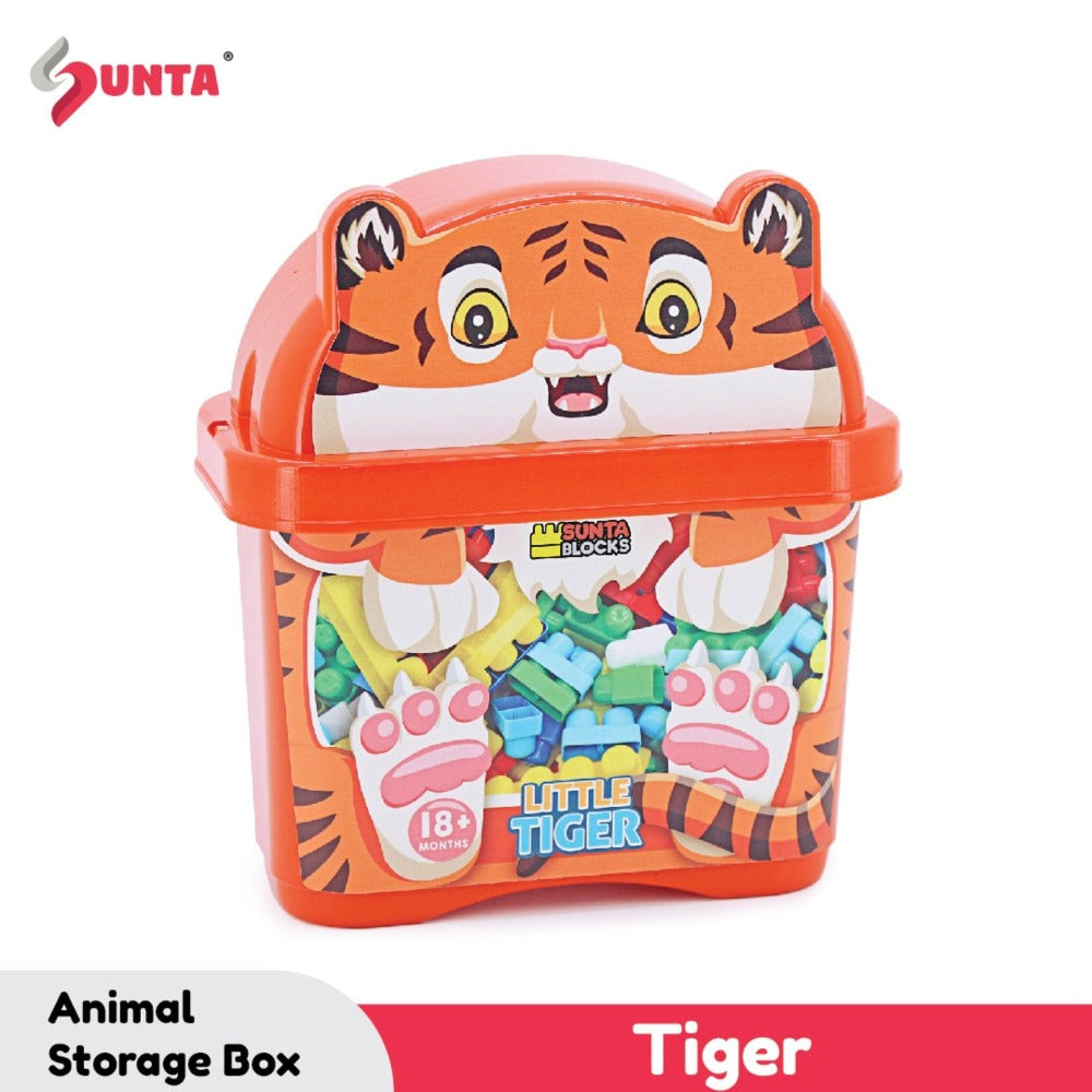 Sunta Building Blocks Animal Storage Box - 30 Pcs – The Moms Darling ...